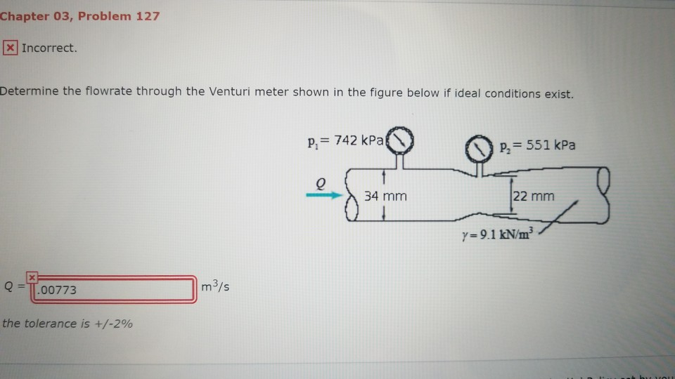 Solved Chapter 03, Problem 127 [x] Incorrect. Determine the | Chegg.com