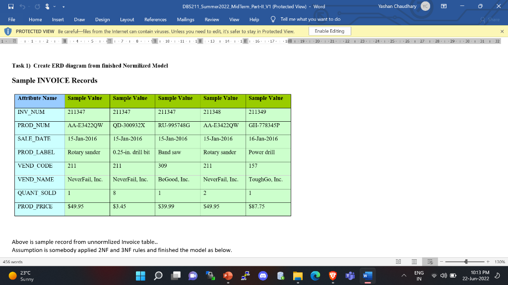 Solved File Home Insert Draw Design Layout References | Chegg.com