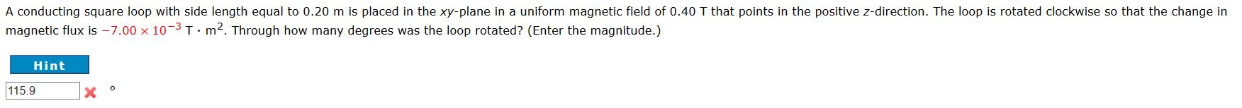 Solved A conducting square loop with side length equal to | Chegg.com