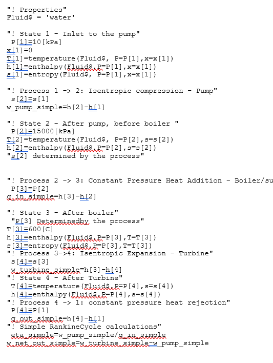 Solved ( ﻿I need help with the EES coding, please give a | Chegg.com