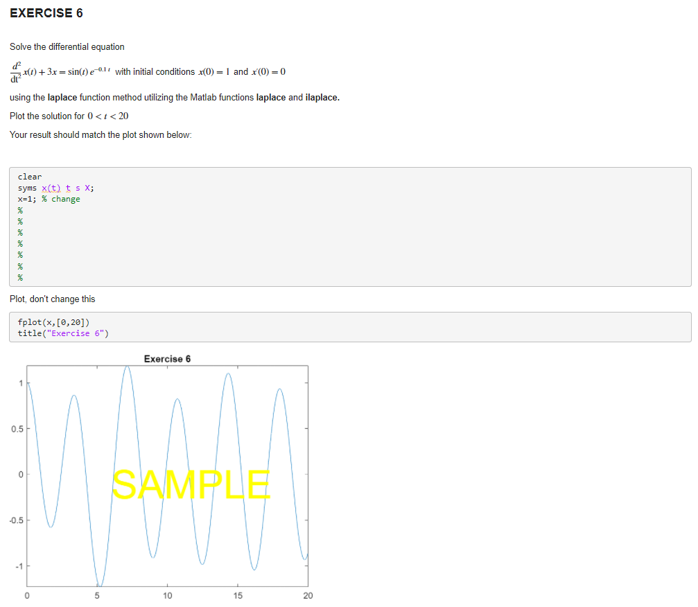 Solved Solve the differential equation | Chegg.com