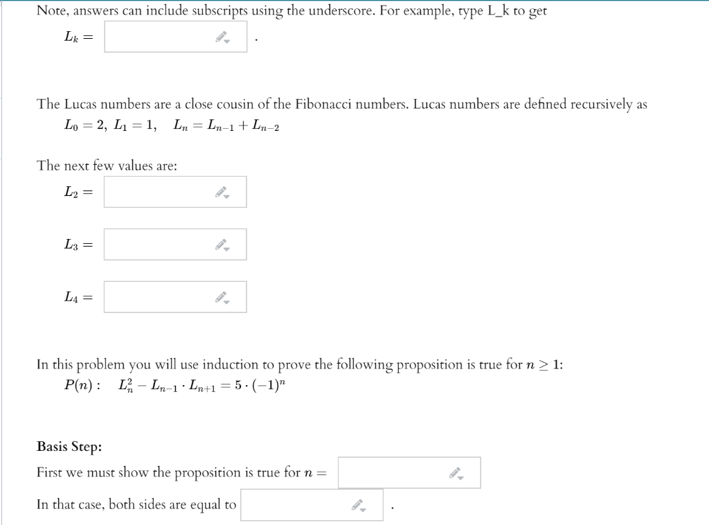 Solved Note, answers can include subscripts using the | Chegg.com