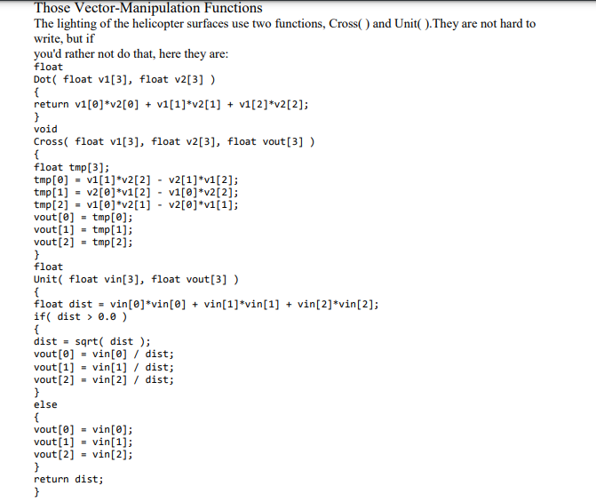 Animate a Helicopter! Introduction This project is to | Chegg.com