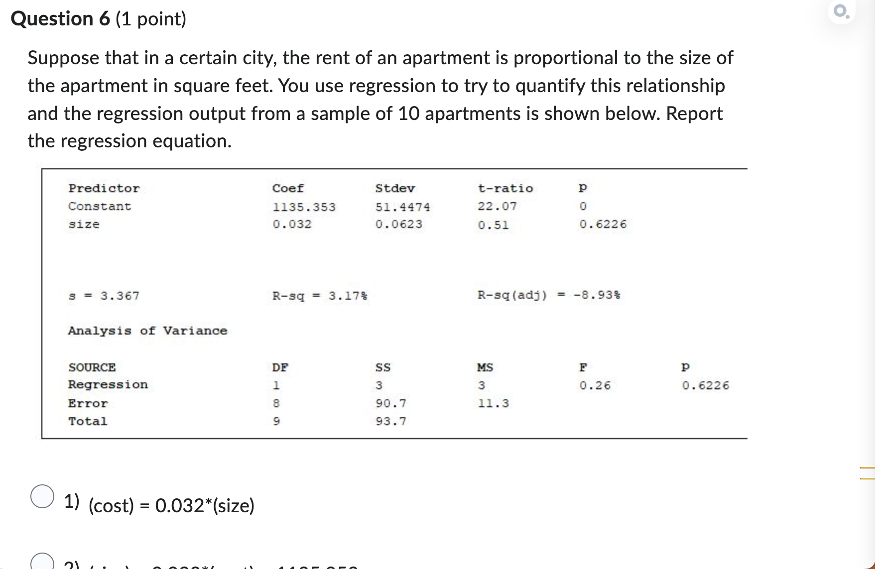 Solved Question 6 (1 ﻿point)Suppose that in a certain city, | Chegg.com