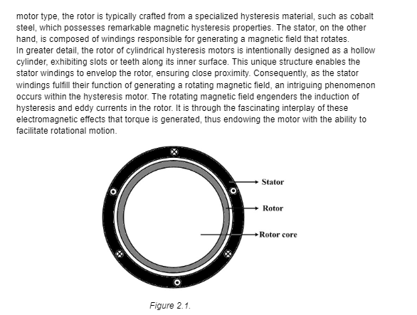 Solved 2. Hysteresis Motors A hysteresis motor is a motor | Chegg.com