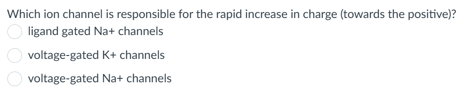 Solved Which ion channel is responsible for the rapid | Chegg.com