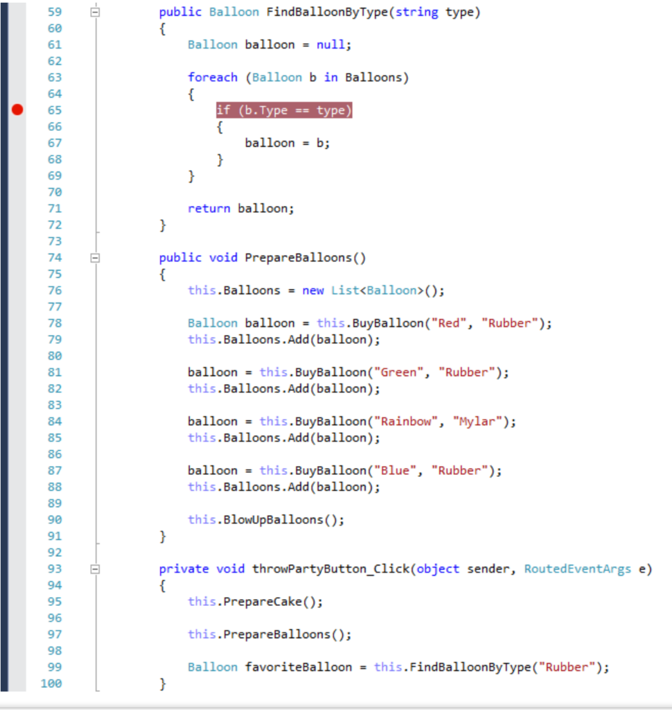 Solved If a breakpoint were set on the if statement as shown | Chegg.com