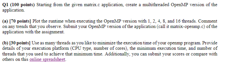 Solved MATRIX.C APPLICATION: #include #include | Chegg.com