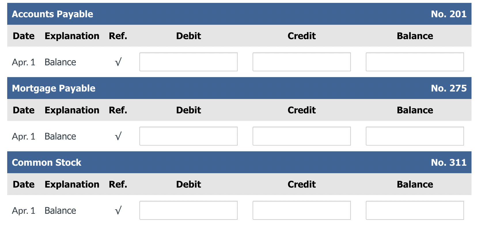 Solved In addition to the accounts identified above, the | Chegg.com