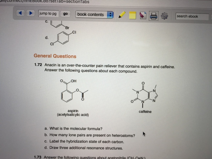 Solved Anacin is an over-the-counter pain reliever that | Chegg.com