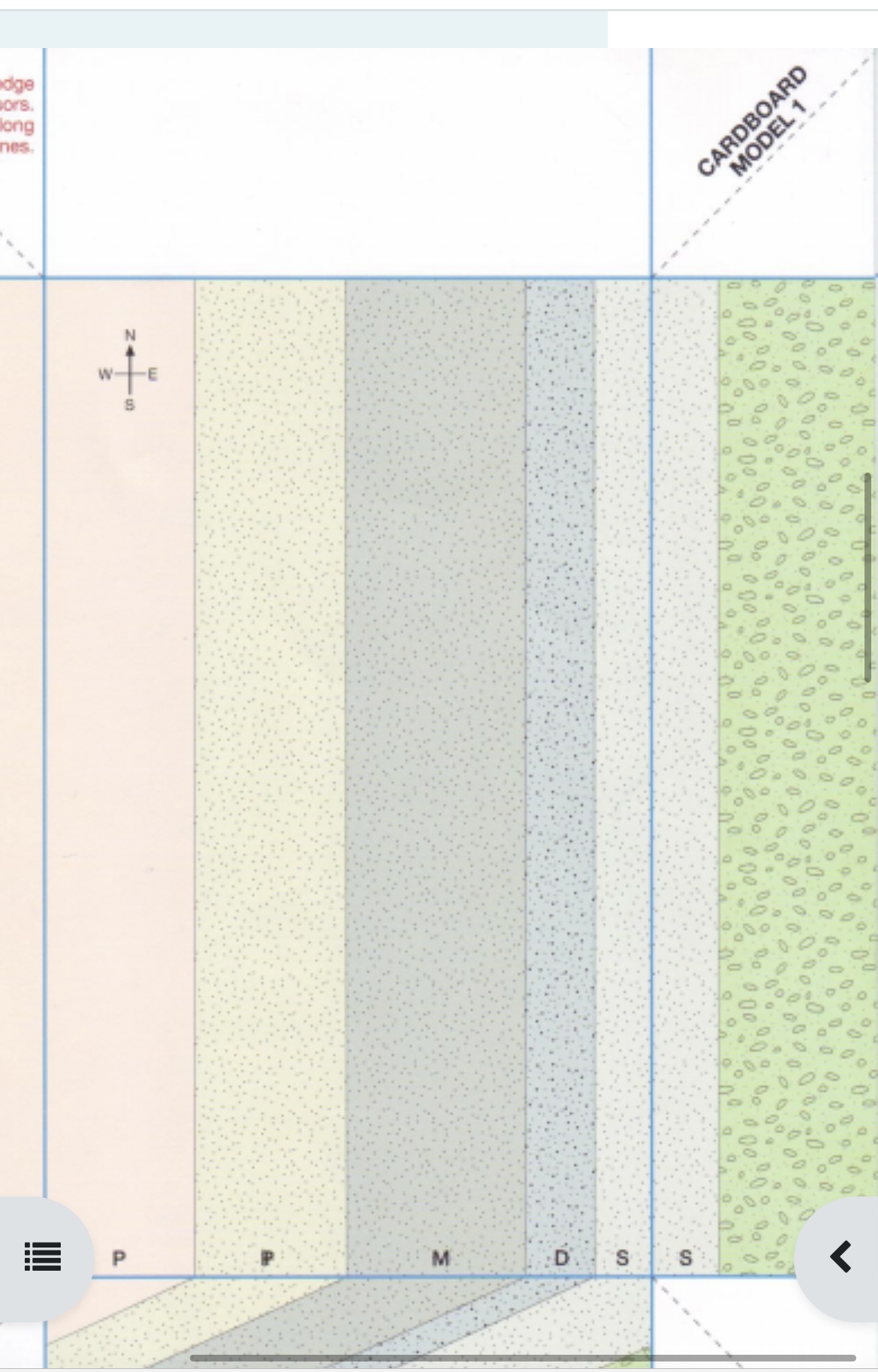 Solved QUESTION: Cardboard model 1a To answer the following | Chegg.com