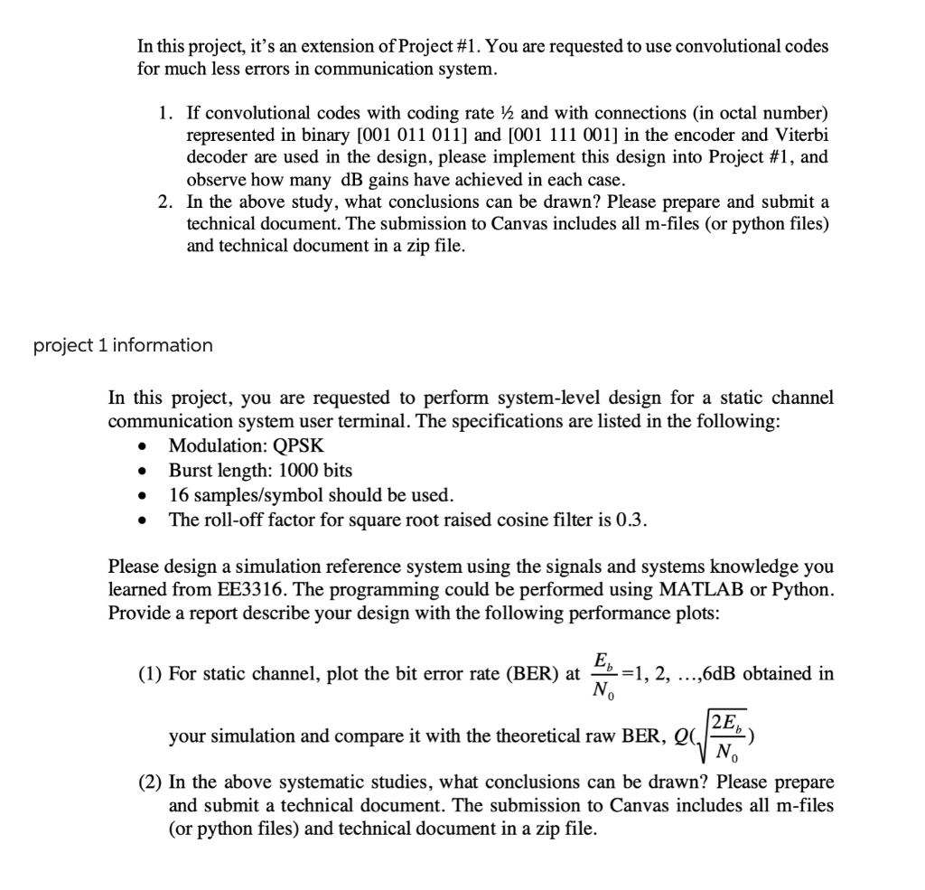 Solved In this project, it's an extension of Project \#1. | Chegg.com