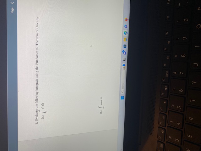 Solved 5. Evaluate the following integrals using the | Chegg.com
