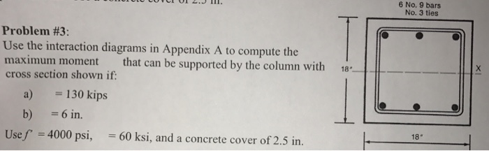 Use The Interaction Diagrams In Appendix A To Compute 