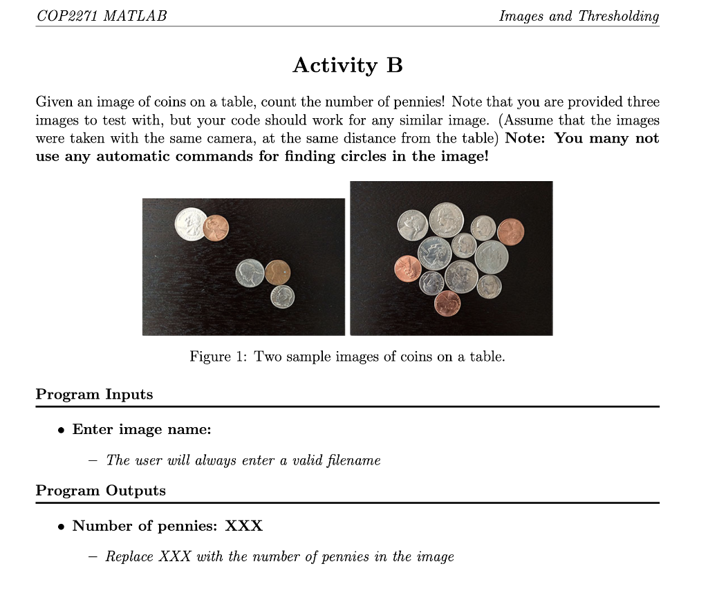 Solved Given an image of coins on a table, count the number | Chegg.com