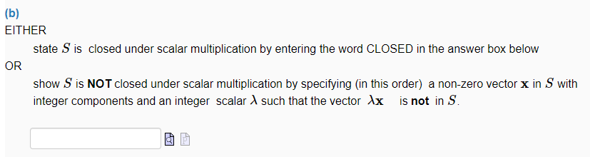 Solved Let R3 have the usual componentwise vector space | Chegg.com