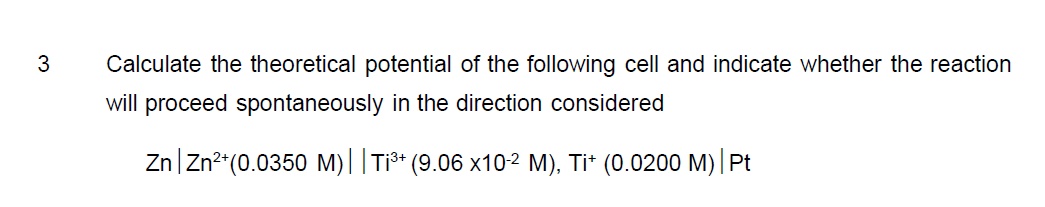 Solved Question 3 (i):Question 3 (ii):Make a clear | Chegg.com