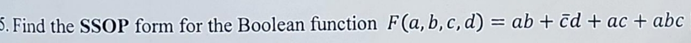 Solved Derive the minterm list of the function | Chegg.com