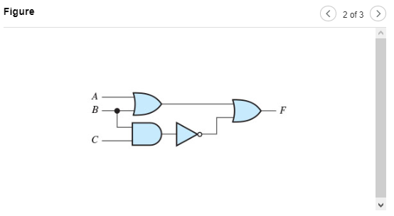 Solved Select the correct Boolean expression for the logic | Chegg.com