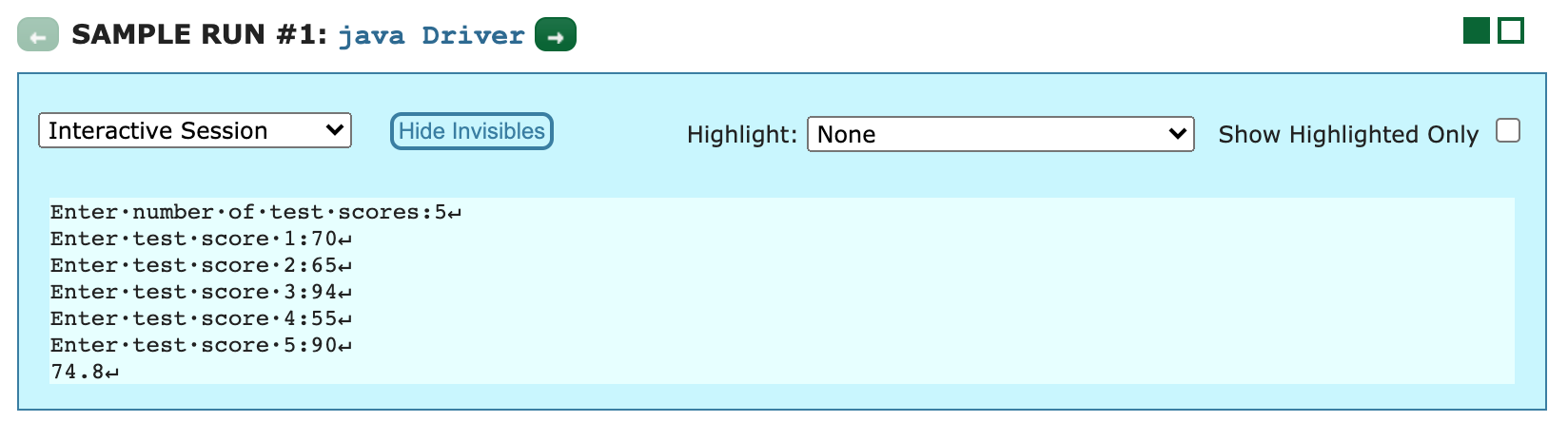 Solved Write A Class Named Testscores The Class Constructor