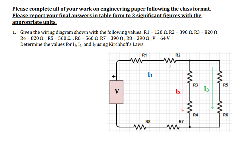 Solved Please complete all of your work on engineering paper | Chegg.com