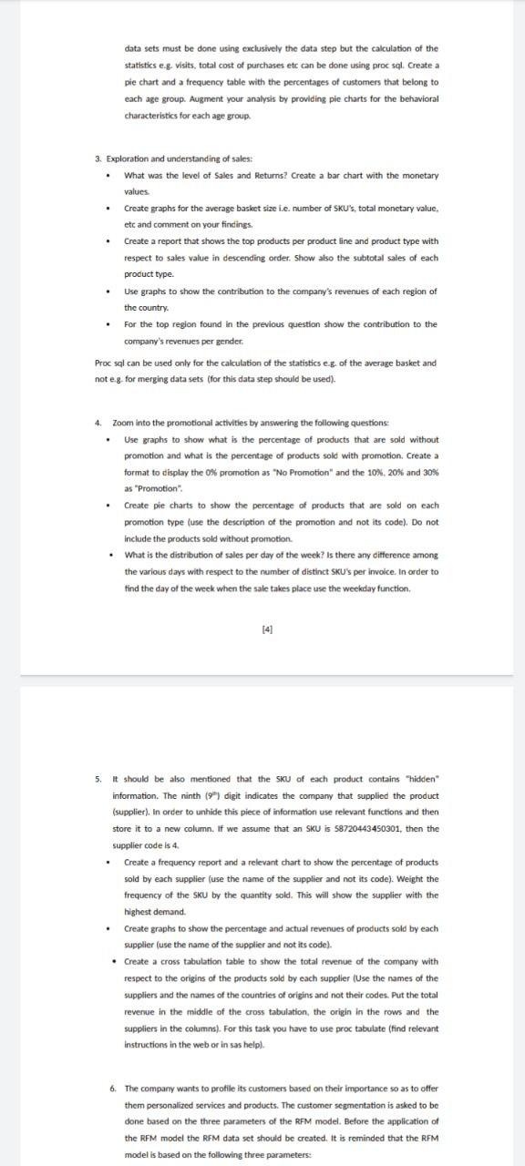 Solved Data Management and Data Analytics Α. Objective of | Chegg.com