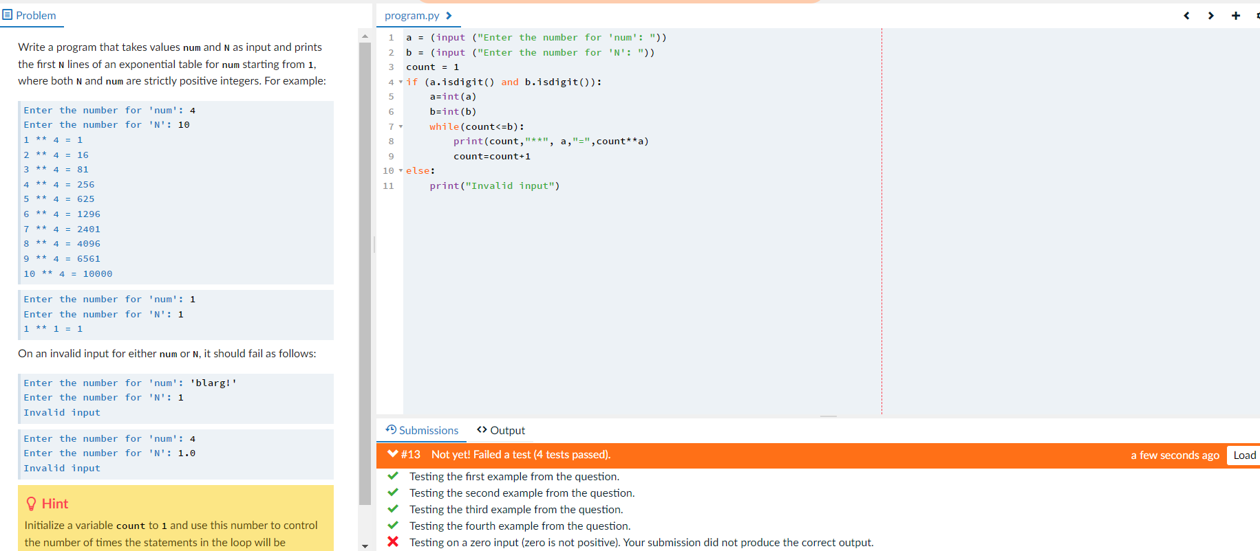 Solved Problem Program py 2 Write A Program That Chegg