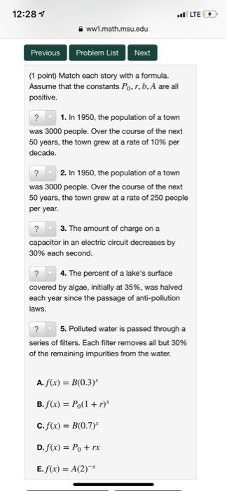 Solved 12:28 ร LTE E Course Help Hw21 Obj C6: Problem 10 | Chegg.com