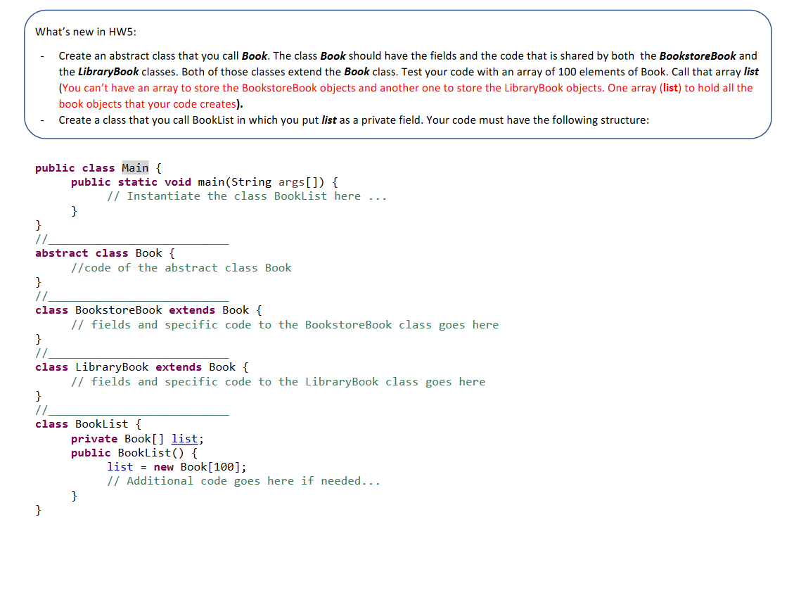 Solved please make this code following the structure of the | Chegg.com