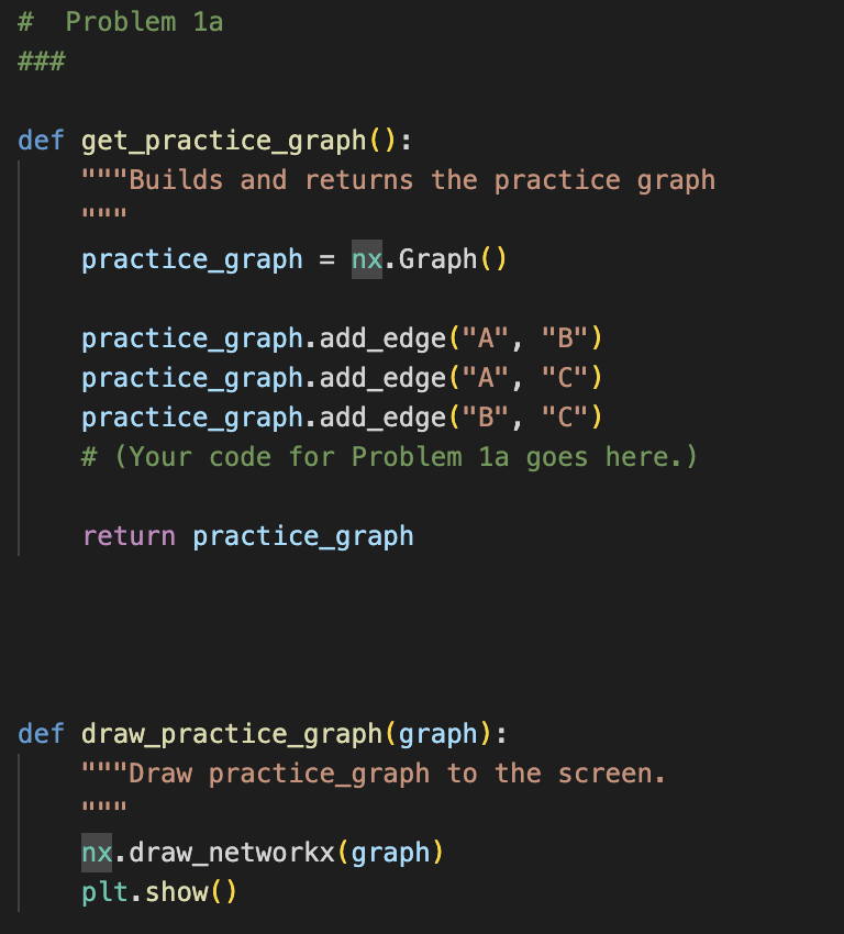 Solved PYTHON PLEASE! 1a. Create the above graph in | Chegg.com