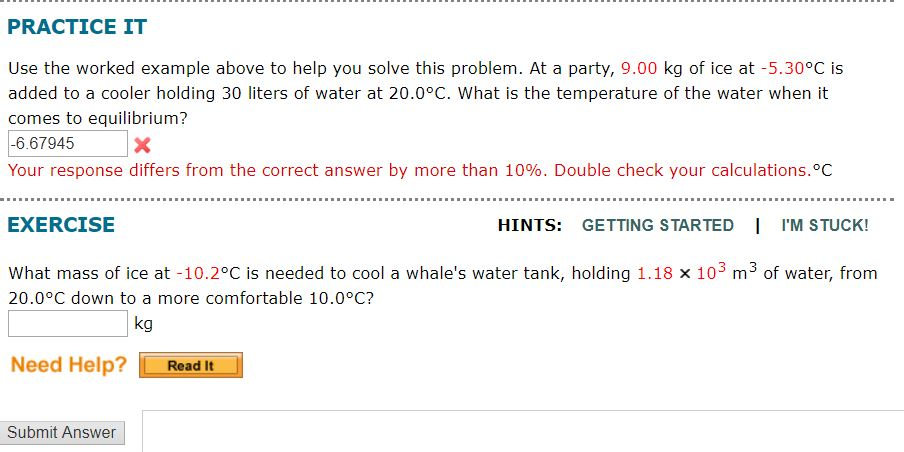 Solved PRACTICE IT Use the worked example above to help you | Chegg.com