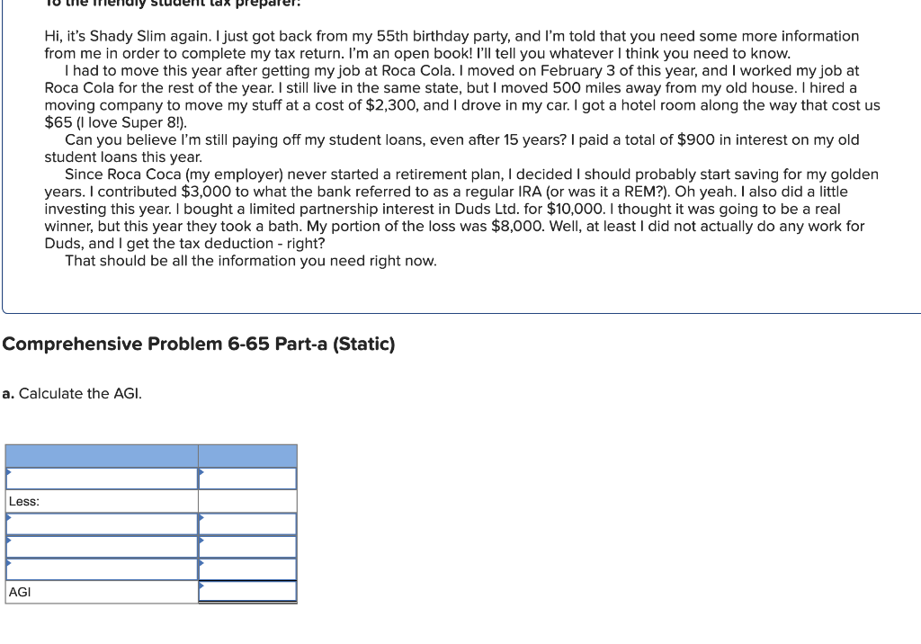 b-1. Complete page 1 of Form 1040 (through line 8b) | Chegg.com