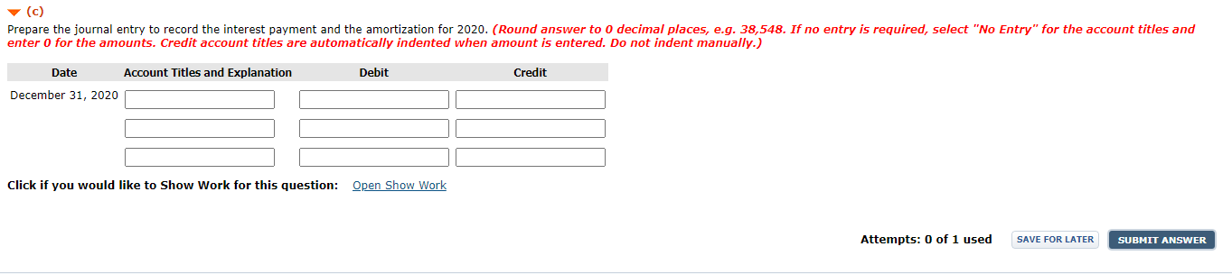Solved Exercise 14-10 (Part Level Submission) On January 1, | Chegg.com