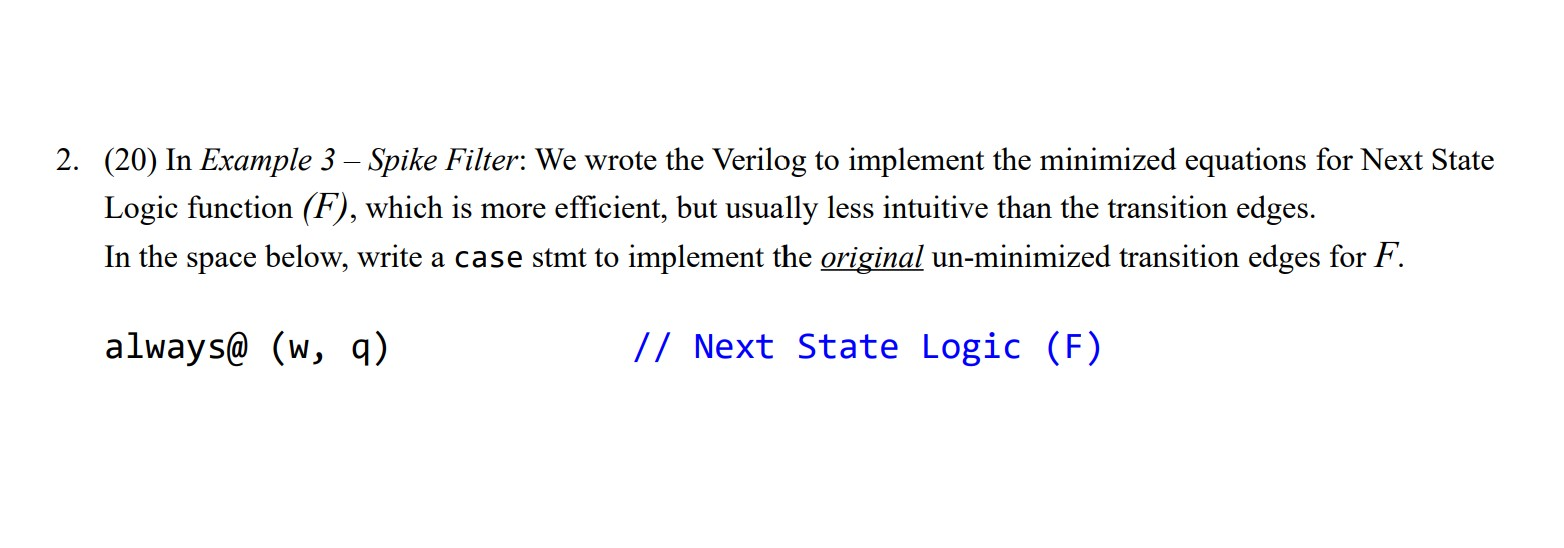 Solved I am very confused on how to write this Verilog code, | Chegg.com