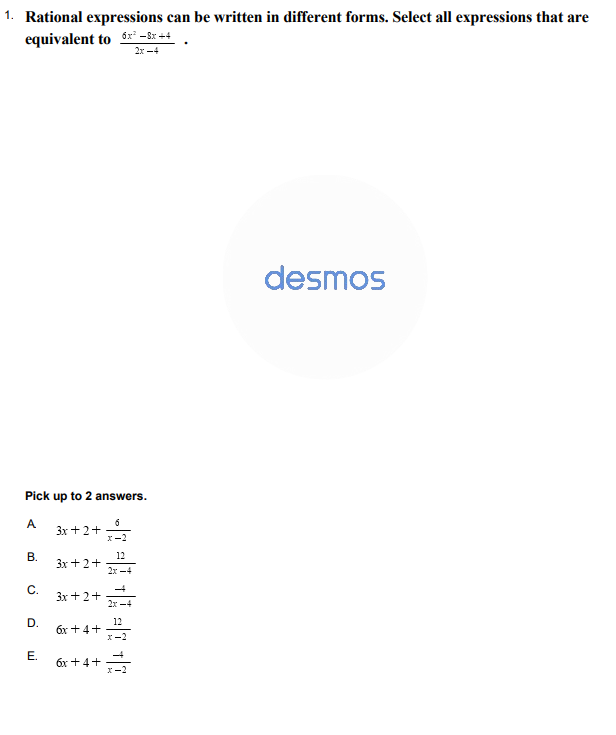 Solved Rational expressions can be written in different | Chegg.com