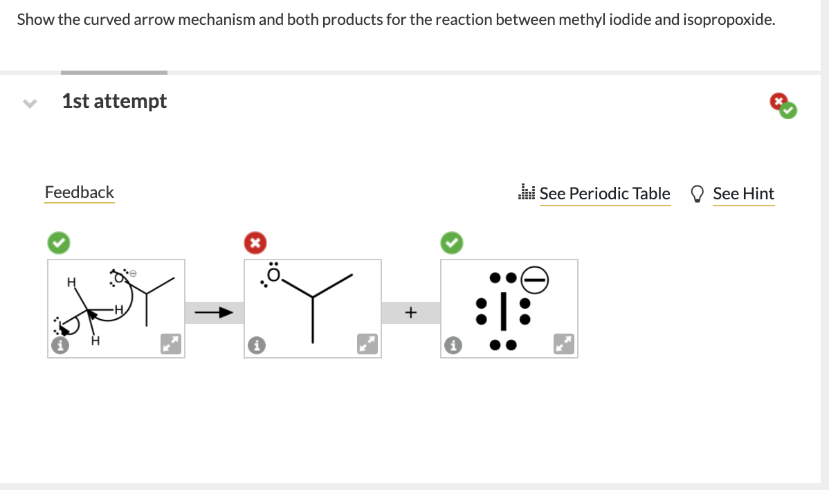 Solved Show the curved arrow mechanism and both products for | Chegg.com