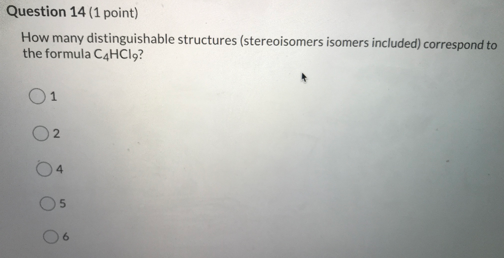 Solved Question 14 (1 point) How many distinguishable | Chegg.com