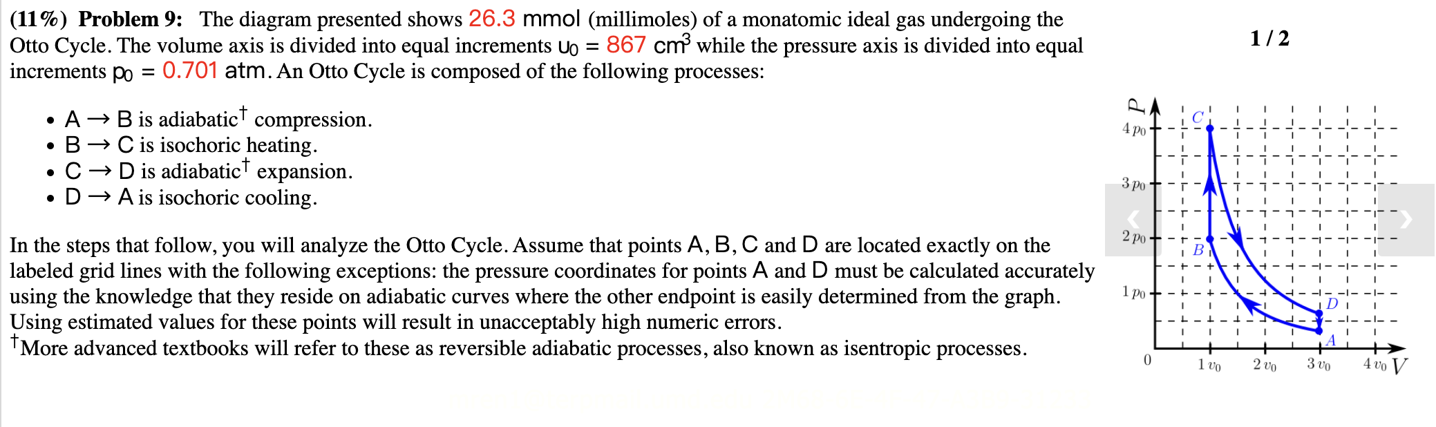 (11\%) Problem 9: The diagram presented shows | Chegg.com