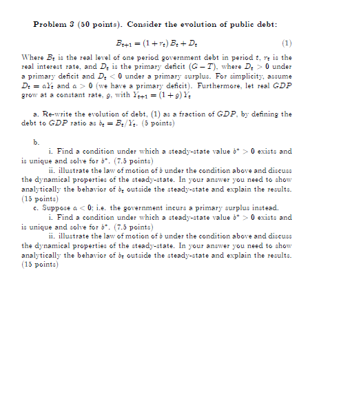 Solved Problem 3 (50 points). Consider the evolution of | Chegg.com
