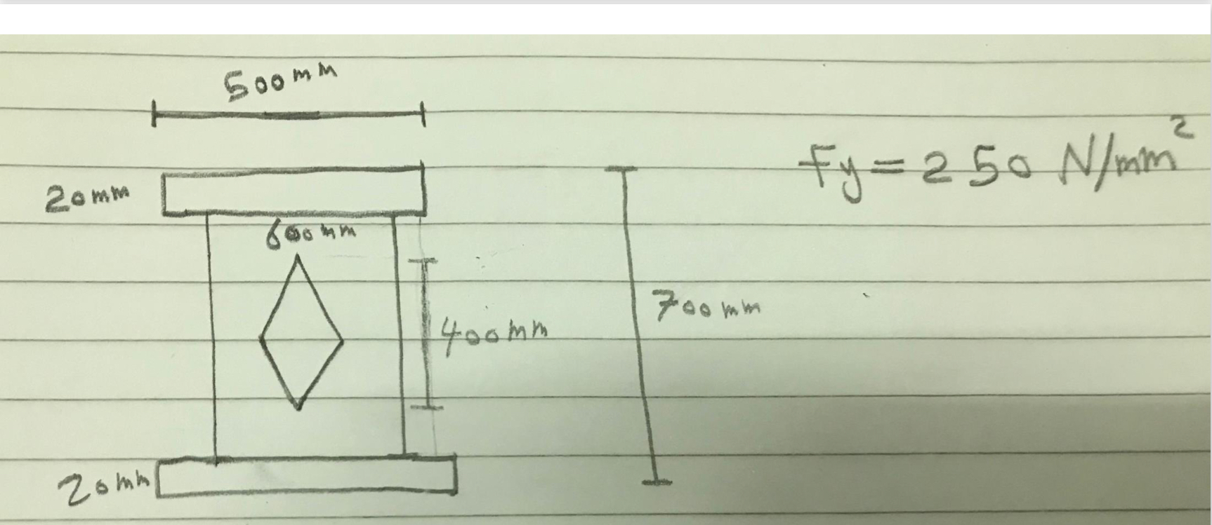 Solved find the shape factor for the figure shown | Chegg.com