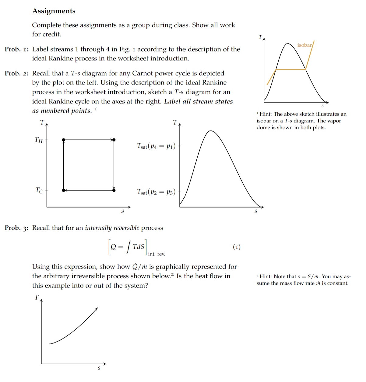 Solved Assignments Complete these assignments as a group | Chegg.com