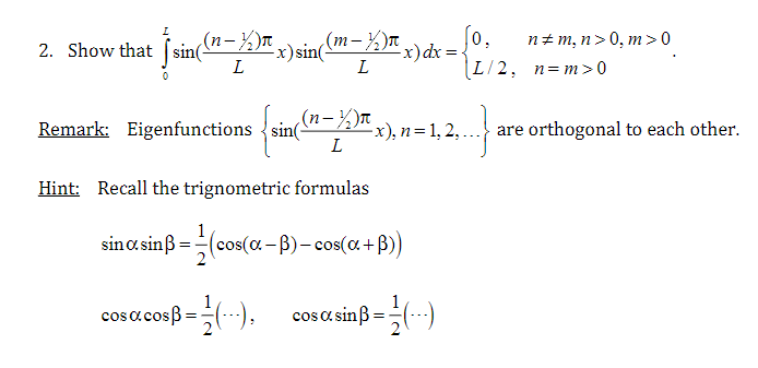 Solved 2. Show that | Chegg.com