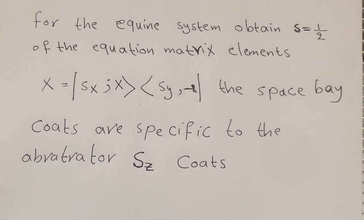 Solved 아 st for the equine system obtain sa s=ų of the | Chegg.com