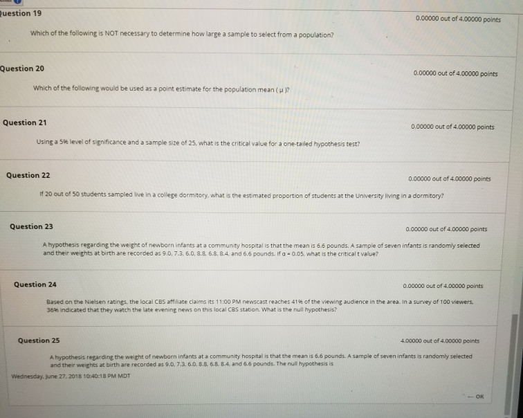 Solved uestion 2 0.00000 out of 4.00000 points A student | Chegg.com