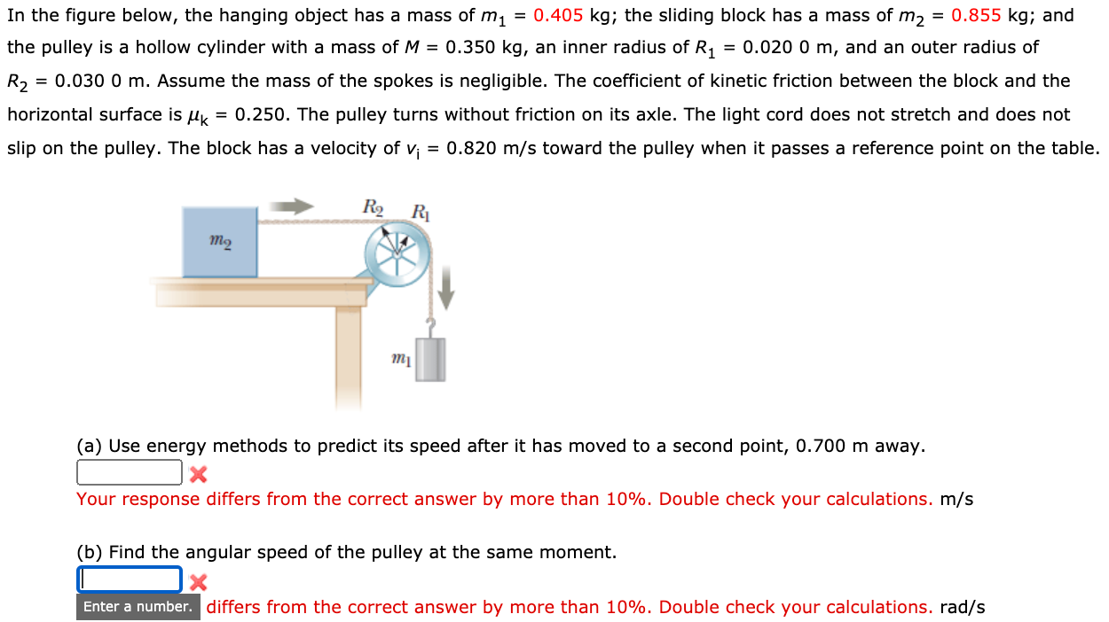 Solved A block of mass m1 = 1.85 kg and a block of mass m2 = | Chegg.com Solved A block of mass m1 = 1.85 kg and a block of mass m2 = | Chegg.com