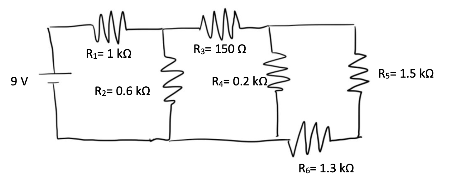 Solved Calculate R totalCalculate I total3. calculate the | Chegg.com