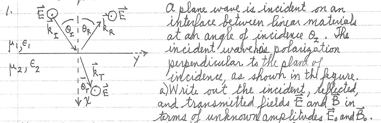 Solved ELECTRODYNAMICS I attatched the solution but please | Chegg.com
