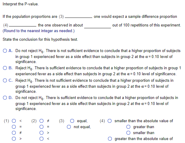 Solved 5. In randomized, double-blind clinical trials of a | Chegg.com