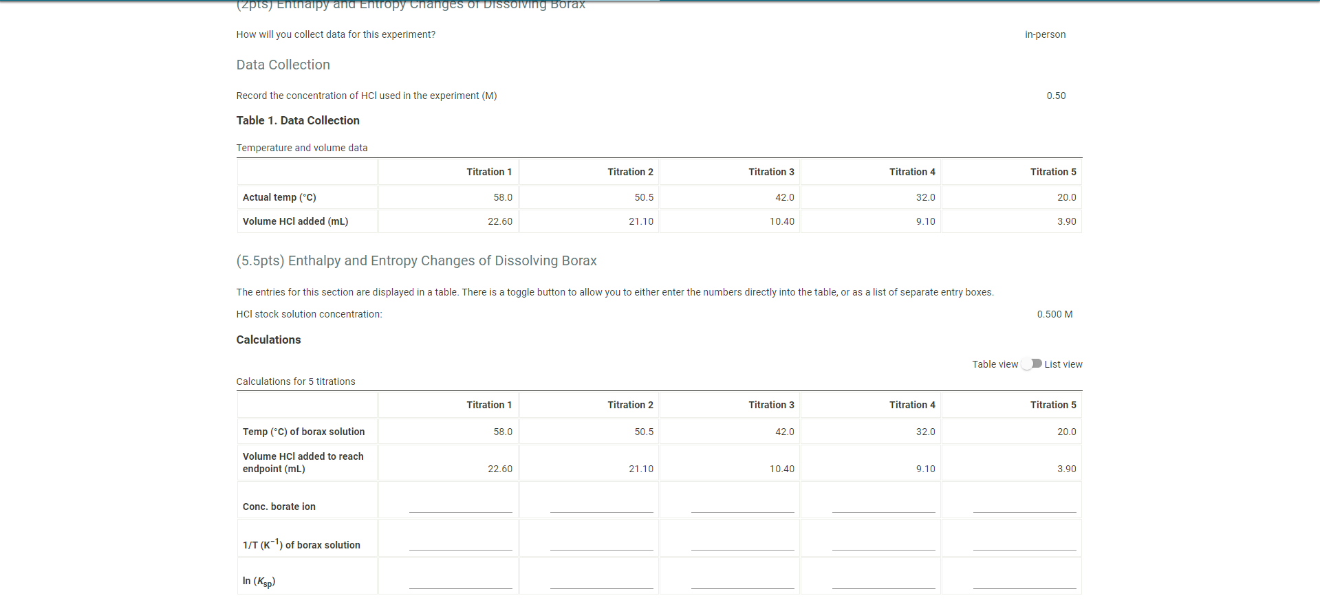 Solved How will you collect data for this experiment? | Chegg.com