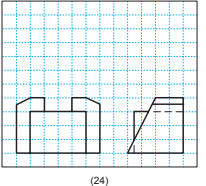 Solved I need help finding the missing view given two | Chegg.com